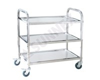 Stainless Service Trolley 3 Tier - New Equipment
