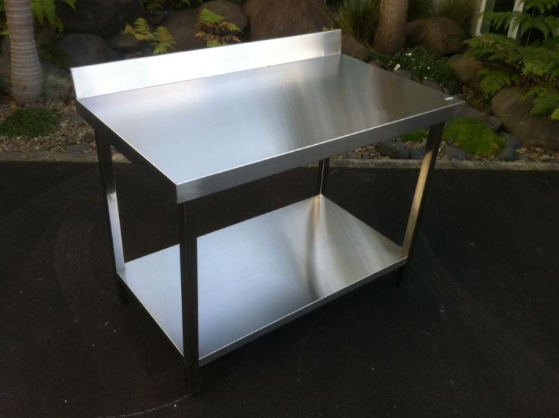 Prep Bench E18 1200 x 700mm with upstand - New Equipment