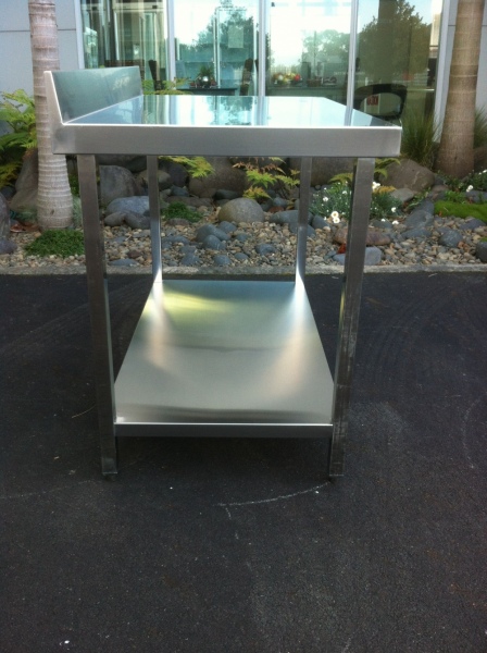 Prep Bench E18 1200 x 700mm with upstand - New Equipment